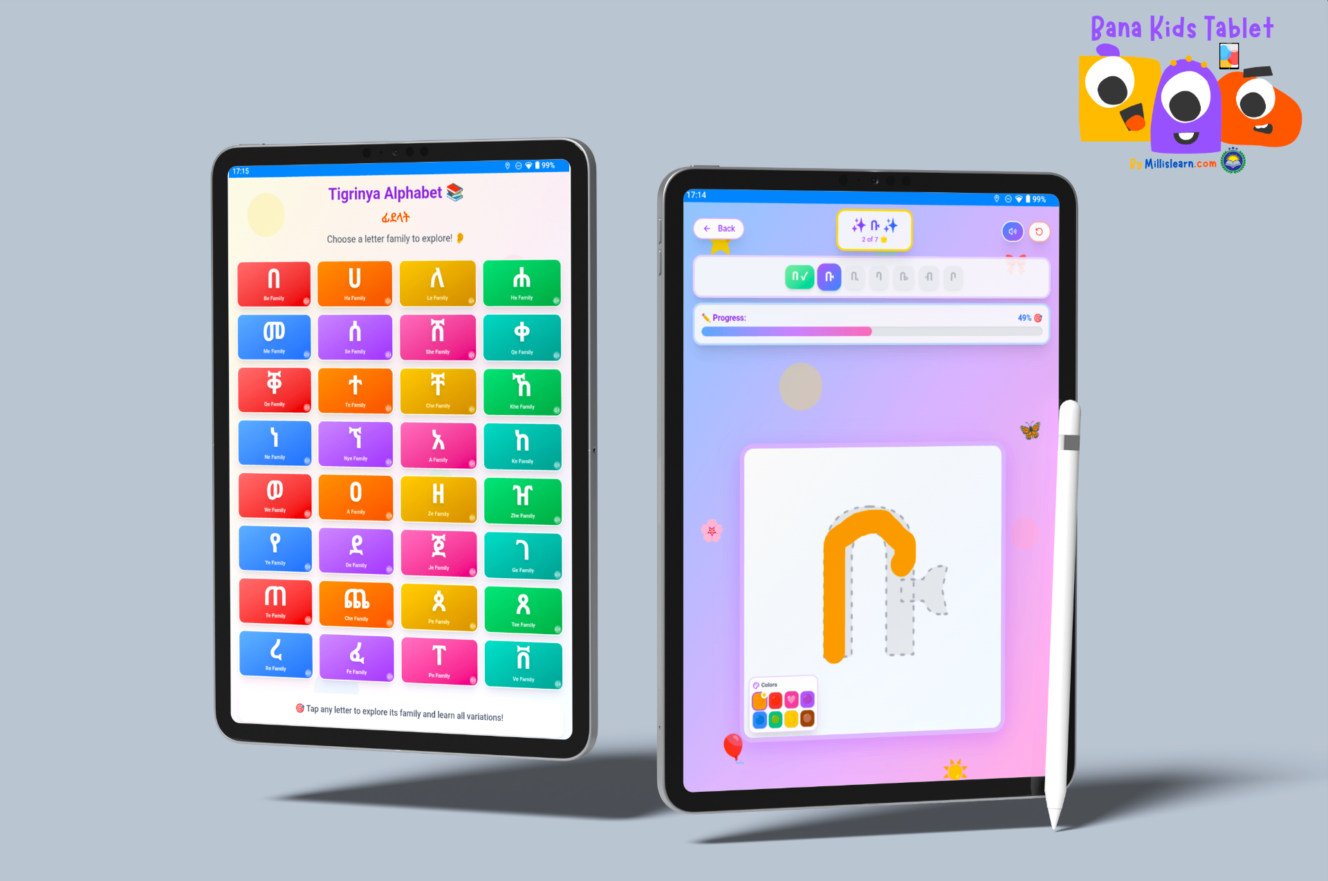 Kids Fun Tablet - Safe & Educational Android Tablet for Children